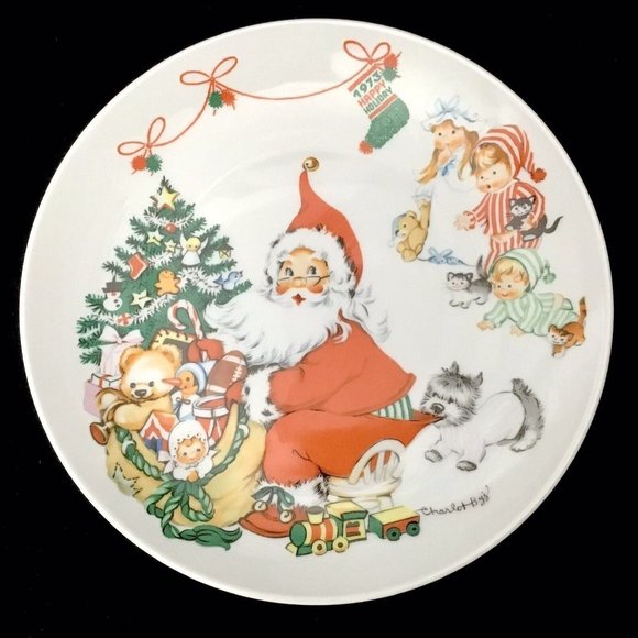 Goebel | Holiday | Goebel 973 Christmas Plate First Edition Charlot Byj ...